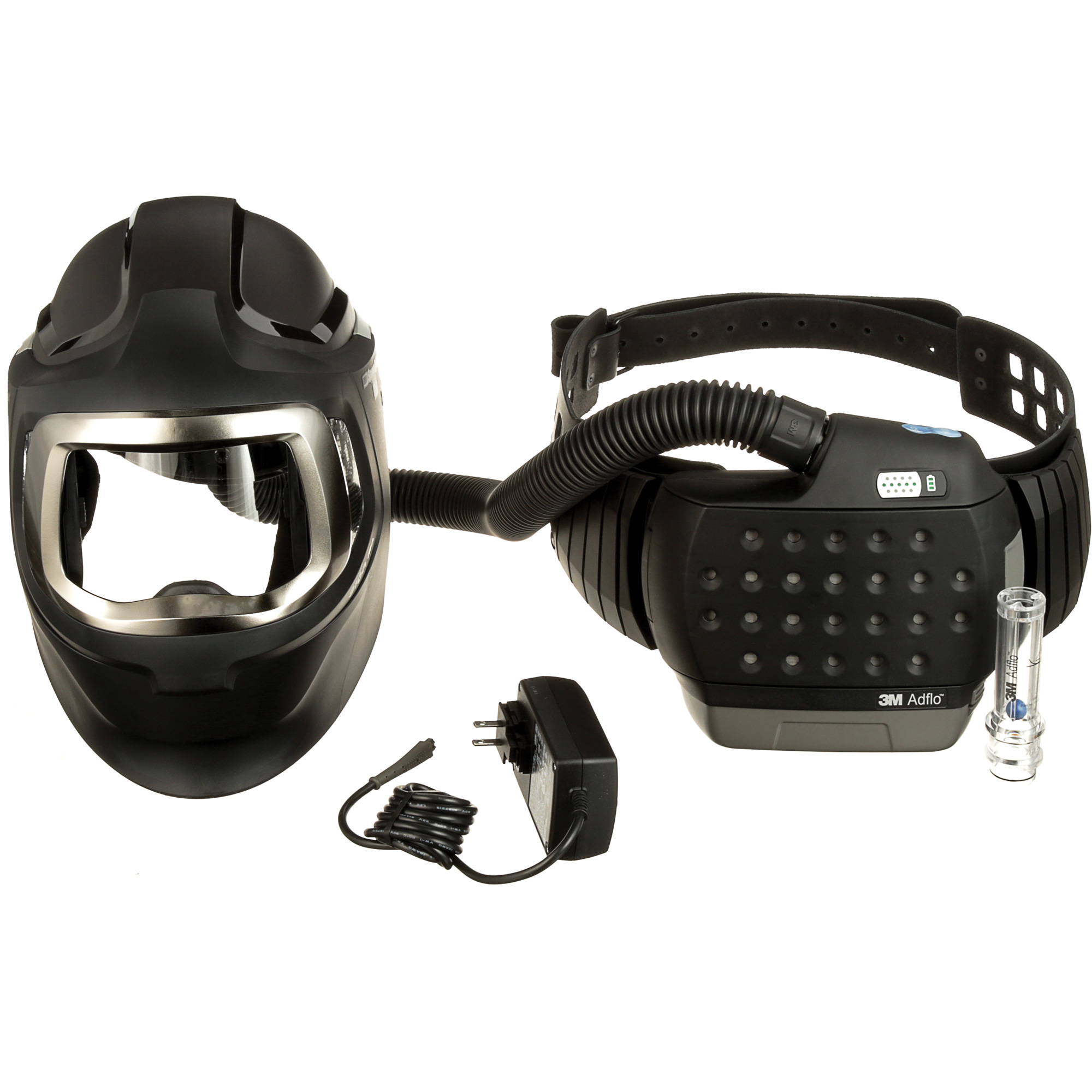 3M Adflo Powered Air Purifying Respirator, Welding Helmet, Lithium-Ion ...